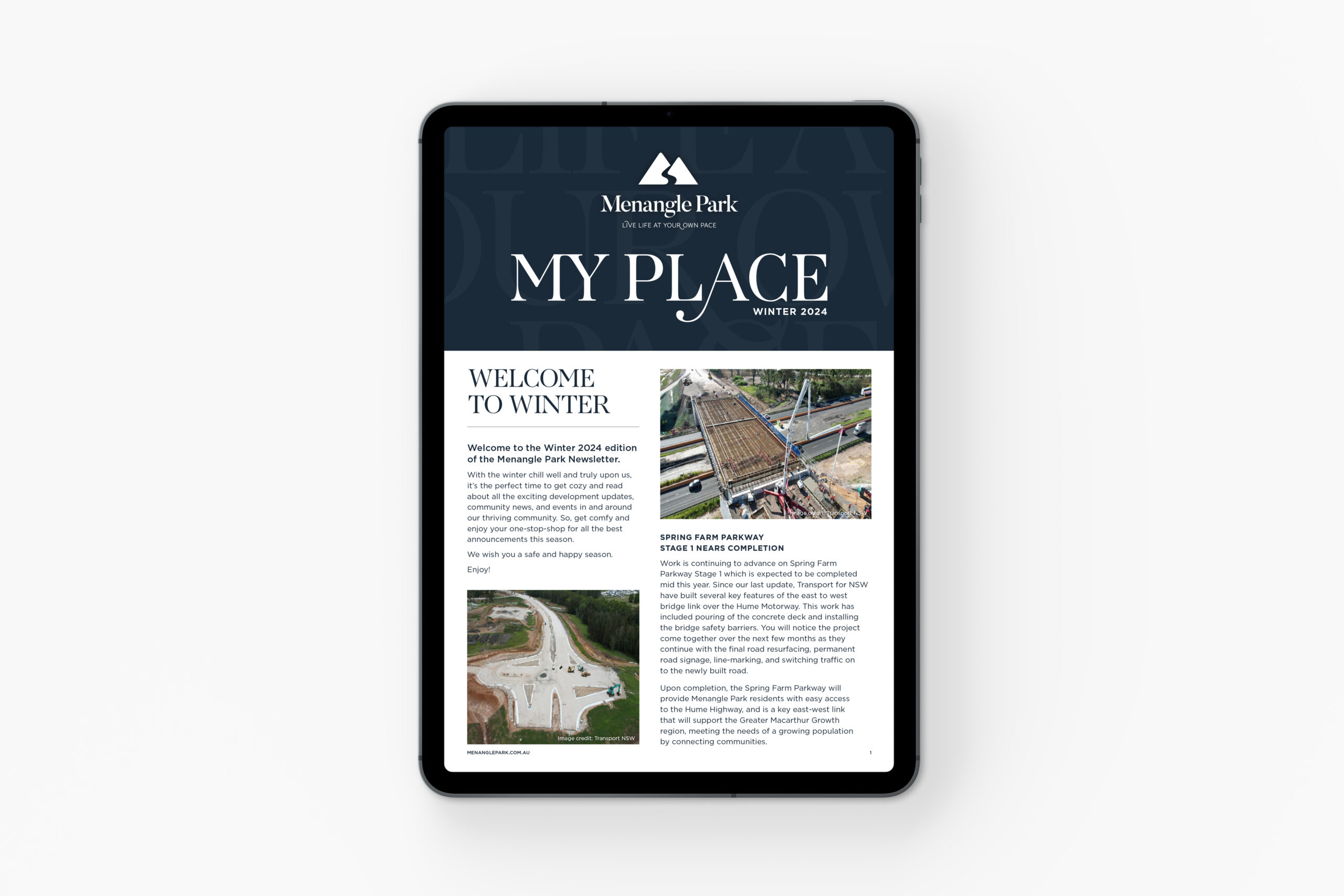 Menangle Park Summer Newsletter | Menangle Park